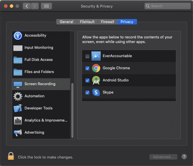 Screenshots for Mac - Ever Accountable