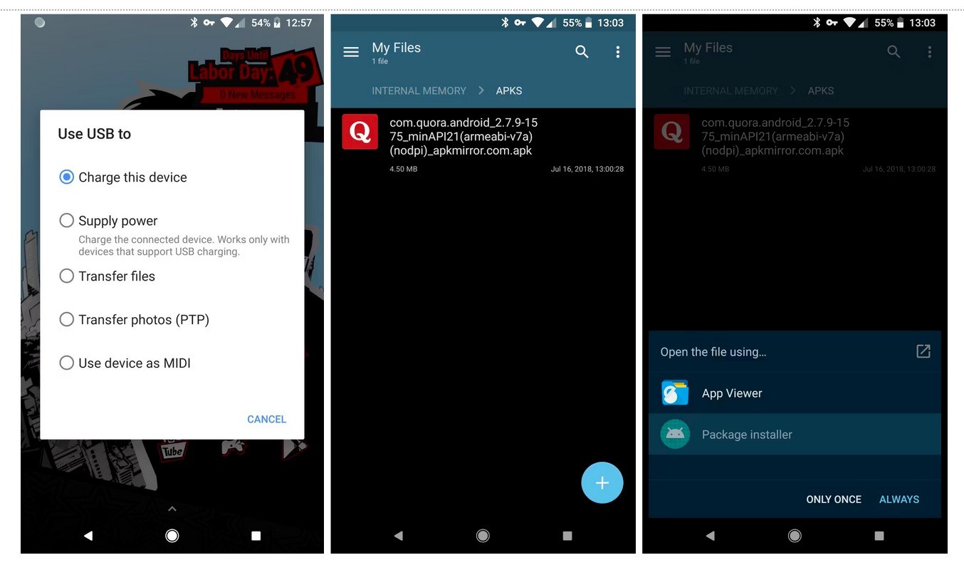 Side load Instructions to download Ever Accountable - Ever Accountable