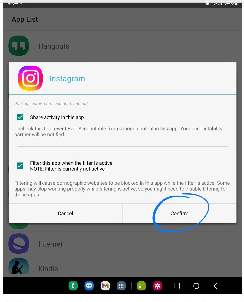 Accountability on Android Made Simple for Busy People