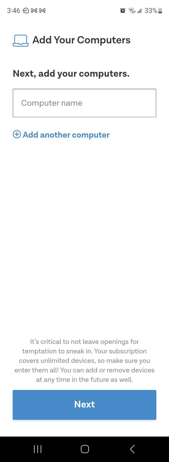 Accountability on Android Made Simple for Busy People