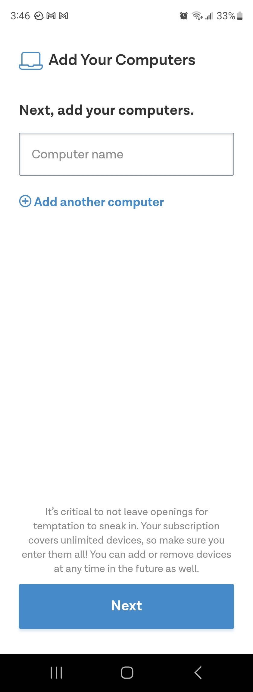 Accountability on Android Made Simple for Busy People