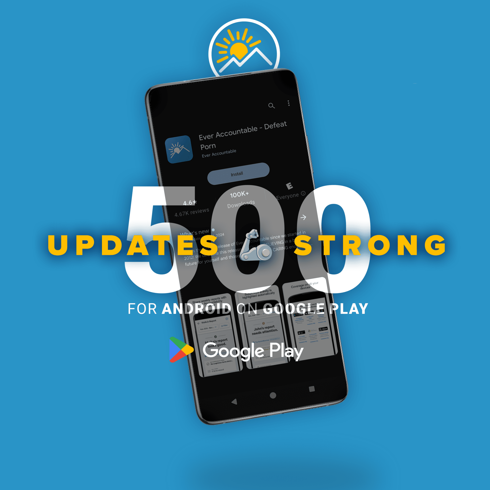 Ever Accountable's app for Android Celebrates 500th release in app store